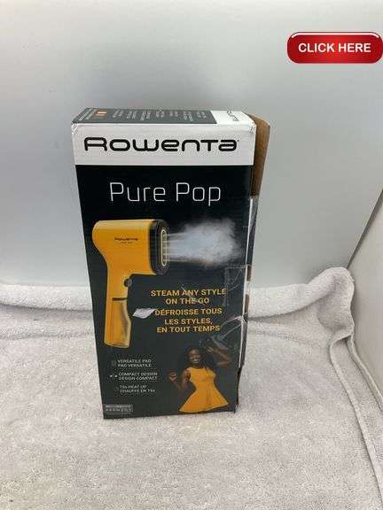 Rowenta hand steamer - Rideau Auctions