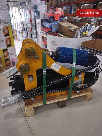 Mini ex hydraulic breaker ce - Rideau Auctions
