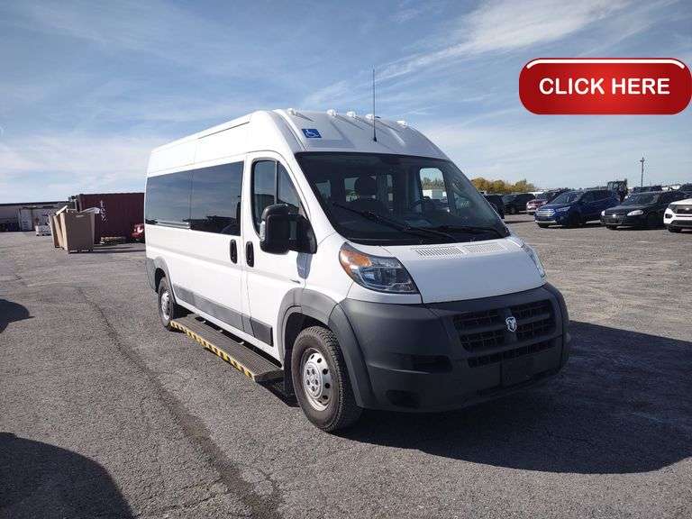 2018 Ram ProMaster 2500 159 WB - Rideau Auctions