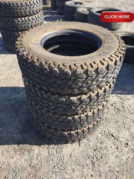 4 - 215/85/16 tires - Rideau Auctions