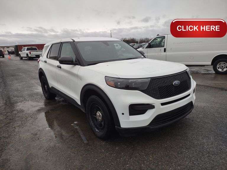 2020 Ford Explorer Hybrid Police Interceptor Utility SUV - Rideau Auctions