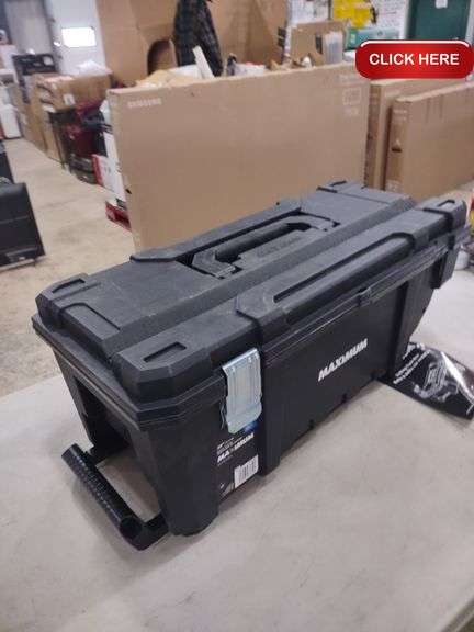 Maximum rolling toolbox - Rideau Auctions