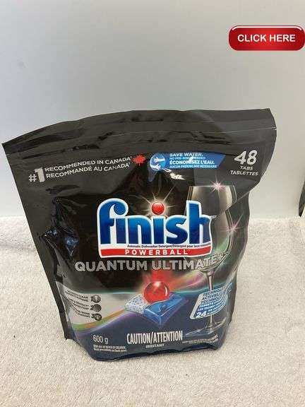 Finish quantum ultimate (48 tabs) - Rideau Auctions