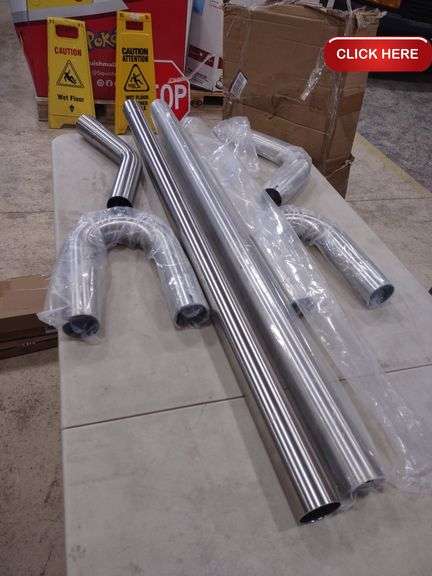 2" stainless steel pipe accessories - Rideau Auctions