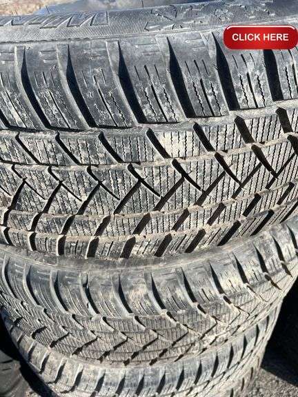 (4) 205/55R16 Tires On Rims - Rideau Auctions