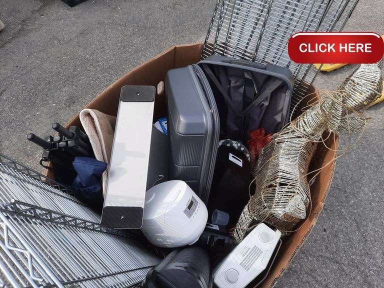 Mixed skid of broken items, damaged, missing pieces - Rideau Auctions