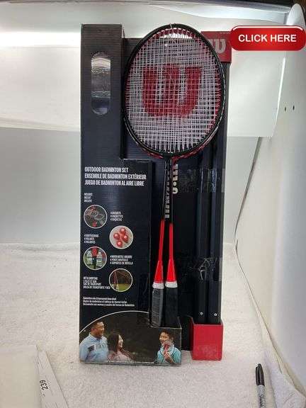 Wilson Outdoor Badminton Kit - Rideau Auctions