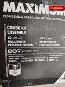 Maximum 20v combo kit - Rideau Auctions