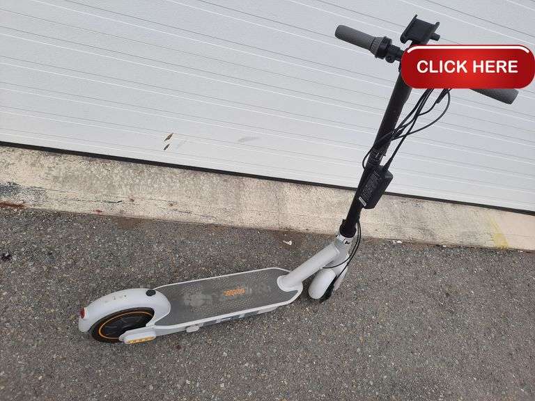 Ninebot electric scooter - Rideau Auctions