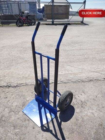 Blue MasterCraft hand dolly cart - Rideau Auctions