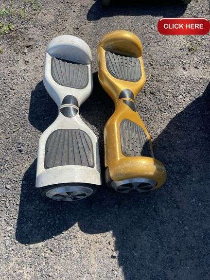 Set of (2) Hover Boards - Rideau Auctions