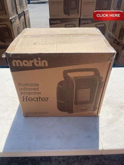 Box of (2) Martin Infrared Heaters - Rideau Auctions