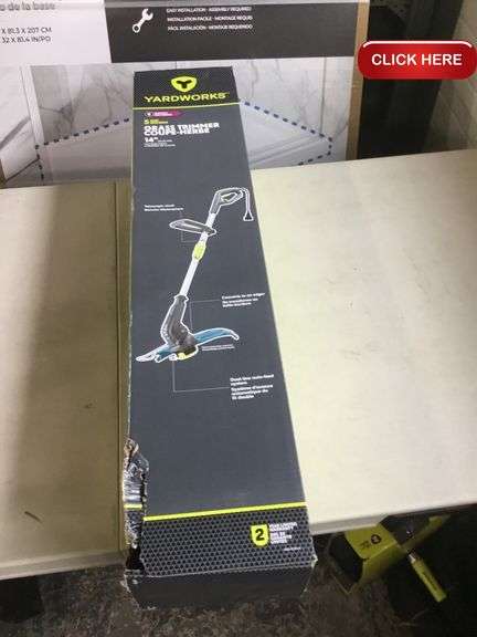 Yardworks 5 amp grass trimmer - Rideau Auctions