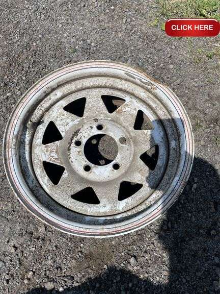 5-Bolt Trailer Rim - Rideau Auctions