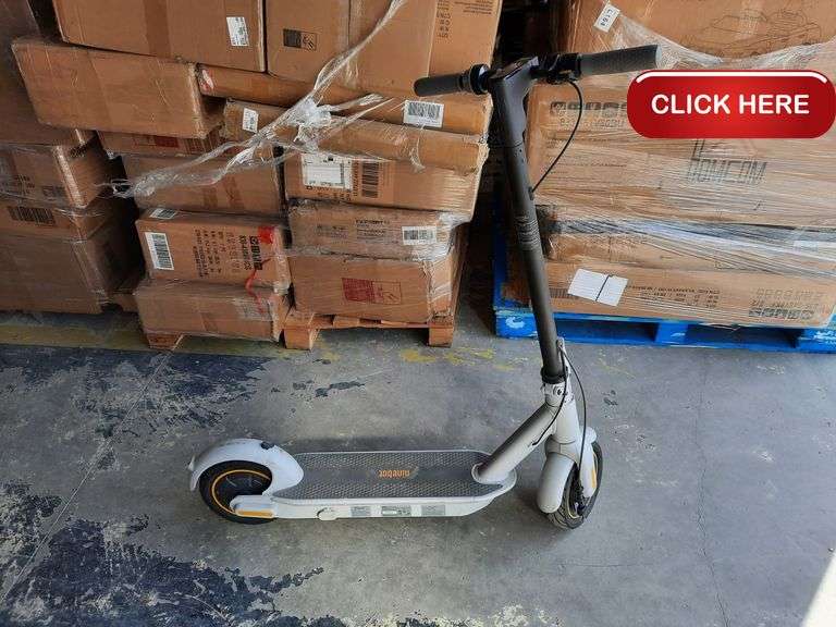 Ninebot electric scooter - Rideau Auctions