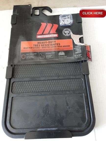 Heavy Duty rear mud cards - Rideau Auctions