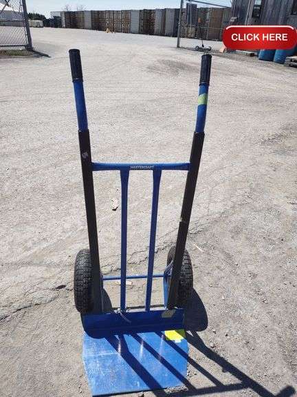Blue MasterCraft hand dolly cart - Rideau Auctions