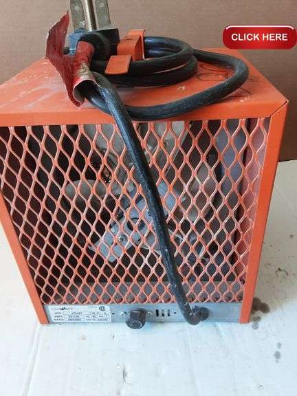 Uniwatt orange box heater - Rideau Auctions