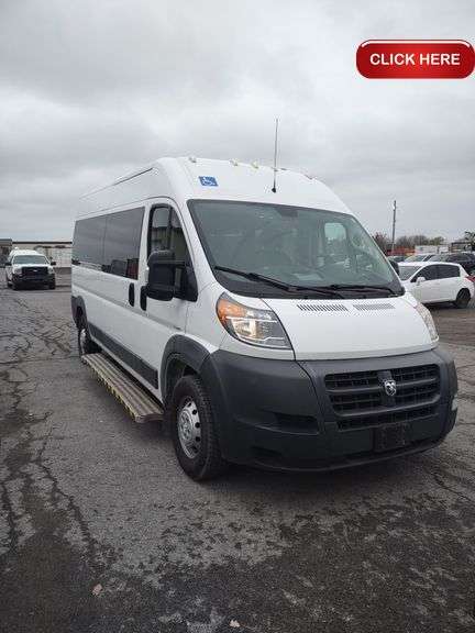 2018 Ram ProMaster 2500 159 WB - Rideau Auctions