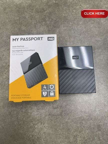 WD passport 2pk - Rideau Auctions