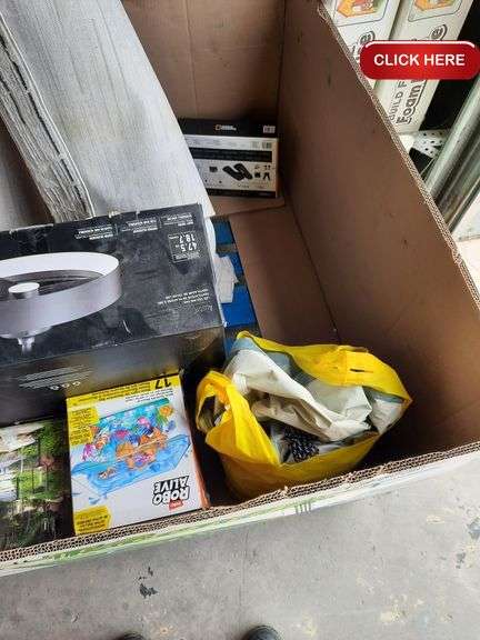 Mixed skid of broken items, damaged, missing pieces - Rideau Auctions
