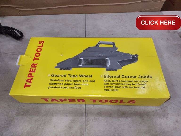 Taper Tools - Geared Tape Wheel - Rideau Auctions