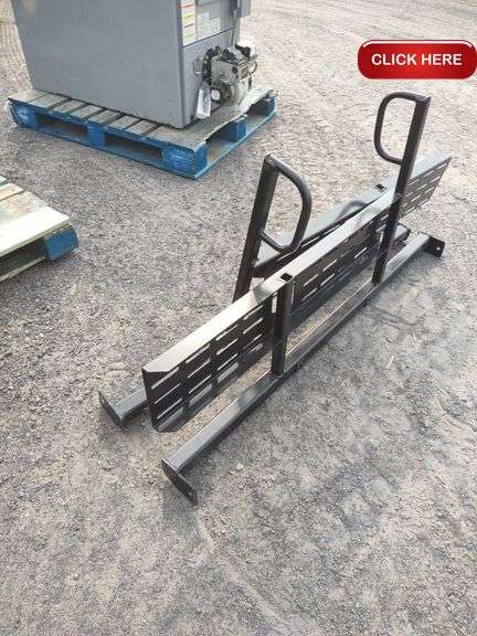 2 - black metal racks/truck box racks - Rideau Auctions
