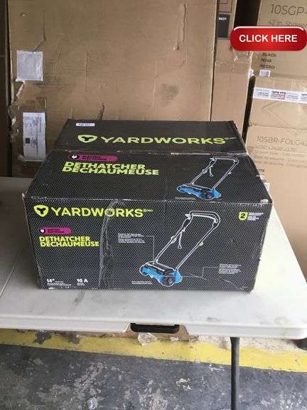 Yardworks dethatcher - Rideau Auctions