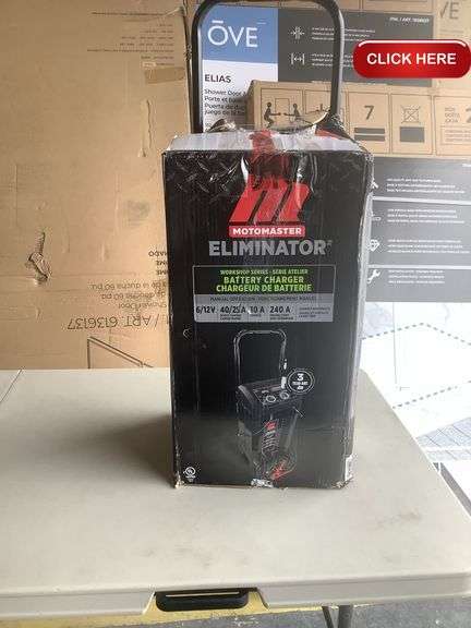 Motomaster eliminator battery charger - Rideau Auctions
