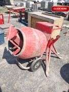 Kwik kerb red cement mixer - Rideau Auctions
