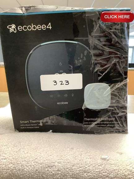 Ecobee4 Smart Thermostat with a Room Sensor and built-in Amazon Alexa ...