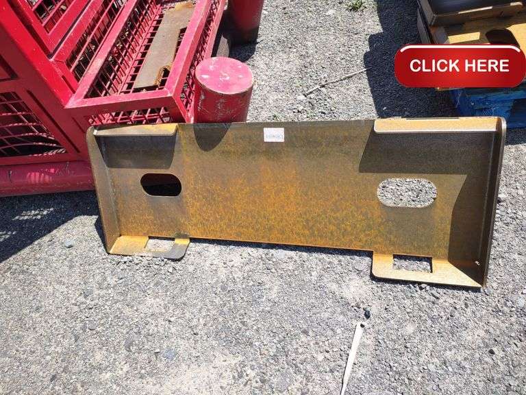 Quick attach mounting bracket plate - Rideau Auctions