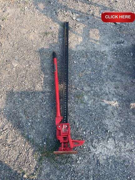 60” Red Farm Jack - Rideau Auctions