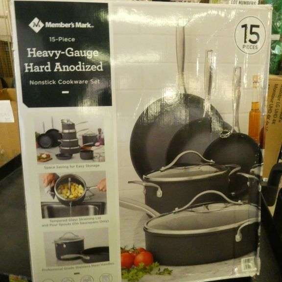 Member's Mark 15 Pc. Cookware Set (Oversized/Heavy) - Rio Grande Trade