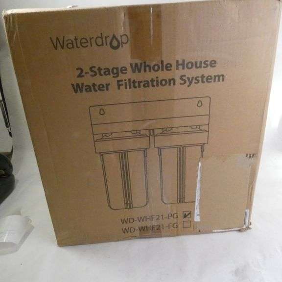 Water Drop 2 Stage Filtration System - Rio Grande Trade