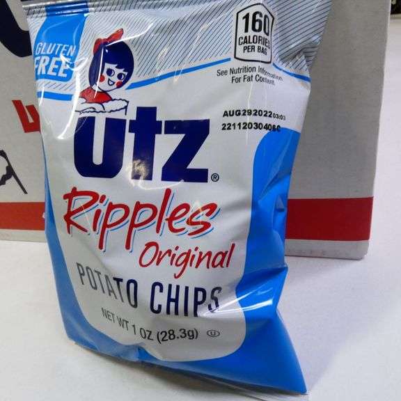 Utz Ripples Original Ripple Chips, 42 Ct. (2 Boxes) - Rio Grande Trade