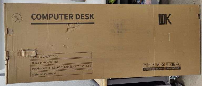 ODK 63" Super Large Computer Writing Desk - Rio Grande Trade