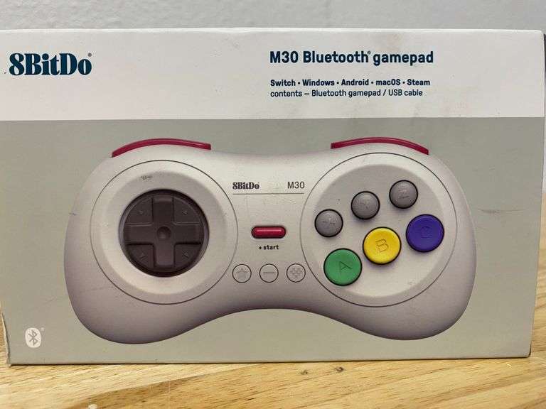 8Bitdo M30 Bluetooth Controller - Rio Grande Trade