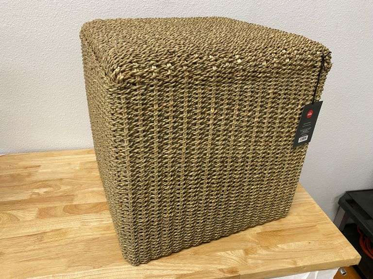 Threshold Woven Cube Ottoman - Rio Grande Trade