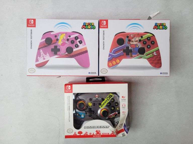 Nintendo Switch Mario Kart Controller Bundle - Rio Grande Trade