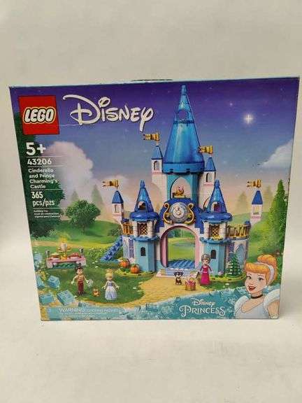 LEGO Disney Cinderella & Prince Charming's Castle Set, 43206 - Rio ...