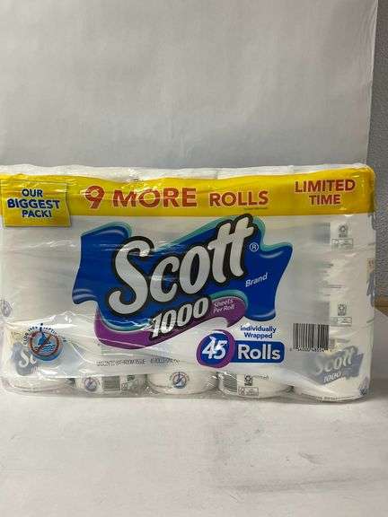 Scott Tissue Paper, 45 Rolls, New - Rio Grande Trade