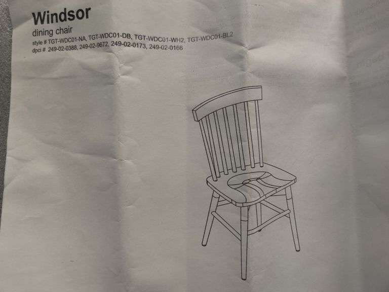 Threshold Dining Chairs, Set of 2 - Rio Grande Trade