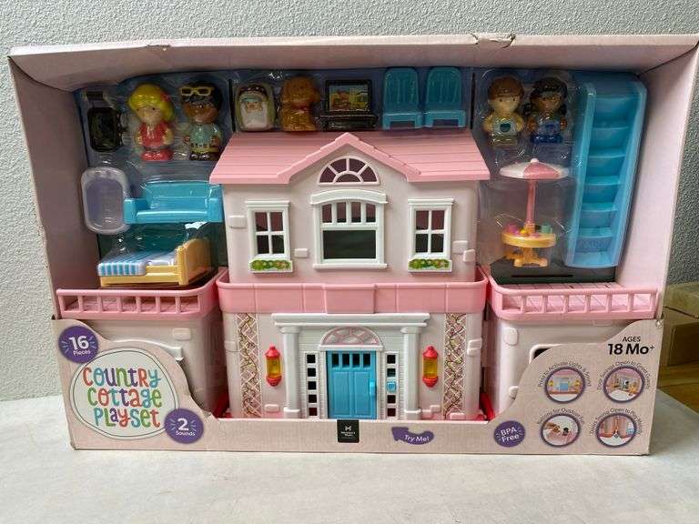 Preschool Country Cottage Playset, New - Rio Grande Trade