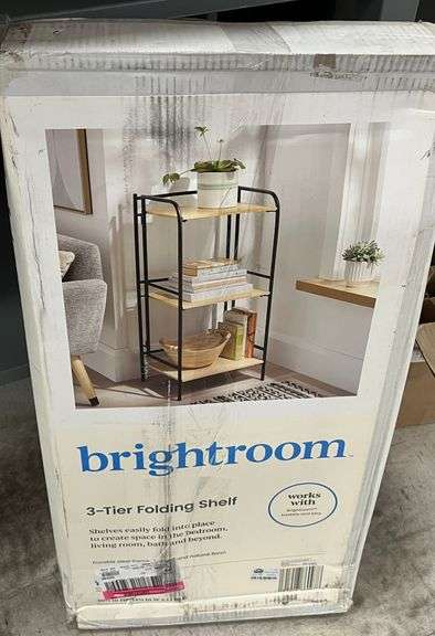 Brightroom 3-Tier Folding Shelf - Rio Grande Trade