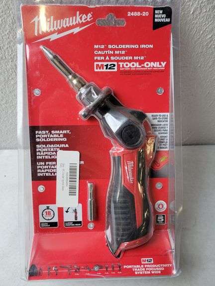 Milwaukee M12 Soldering Iron - Rio Grande Trade