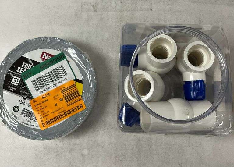 PVC Schedule 40 Ball Valve Foil Tape - Rio Grande Trade