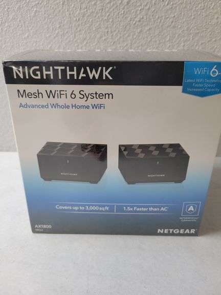 Nighthawk AX1800 Mesh Wi-Fi 6 System - Rio Grande Trade