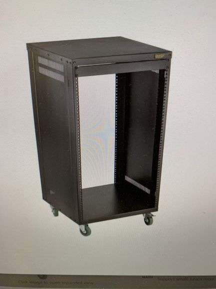 Auray 16-Space Steel Equipment Rack - Rio Grande Trade