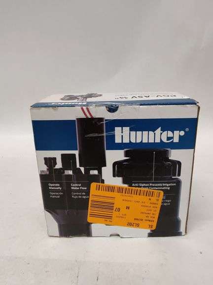 Hunter Industries 3/4" Electric Anti-Siphon Irrigation Valve - Rio ...